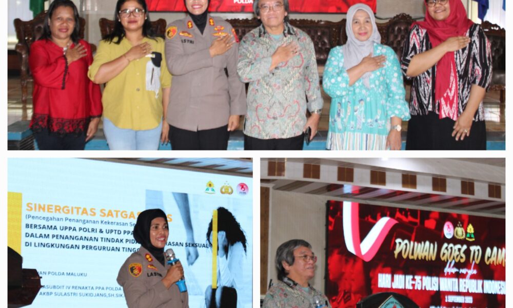 Polwan Goes To Campus, Sosialisasi Tindak Kekerasan Seksual – Info Baru